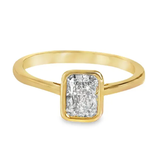 MYGEMMA 1 Ctw Yellow Gold Lab-grown Diamond Ring - Yellow_gold