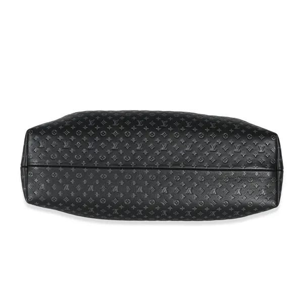 LOUIS VUITTON Embossed Calfskin Nanogram Clutch