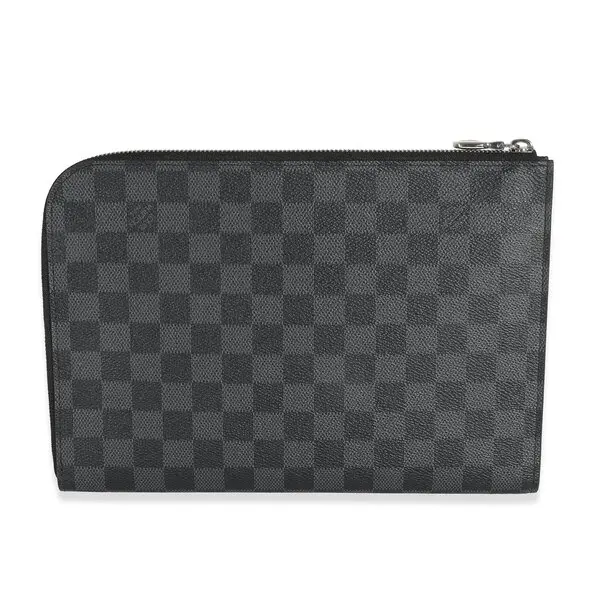 LOUIS VUITTON Damier Graphite Canvas Pochette Jour Pm