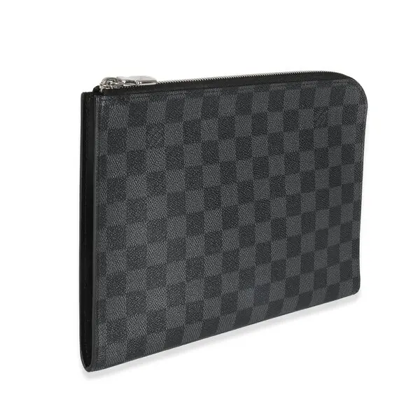 LOUIS VUITTON Damier Graphite Canvas Pochette Jour Pm