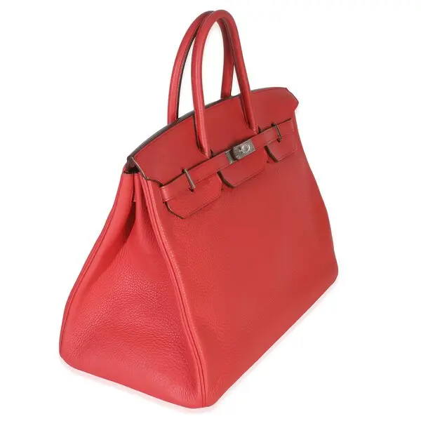 Hermès Bougainvillea Togo Birkin 40 Phw