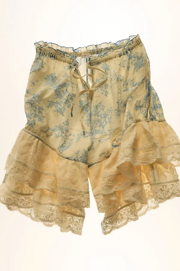 Free People Intimately Darling Days Bloomers - Ivory Combo
