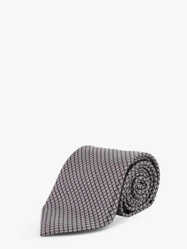 TOM FORD Silk Neck Tie - Grey