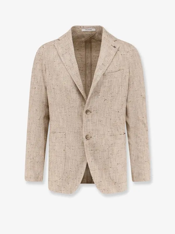 Tagliatore Cotton, Silk And Hemp Blazer