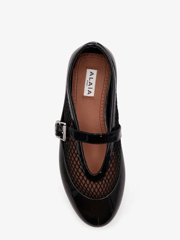 Alaïa Flat Mesh Ballerinas
