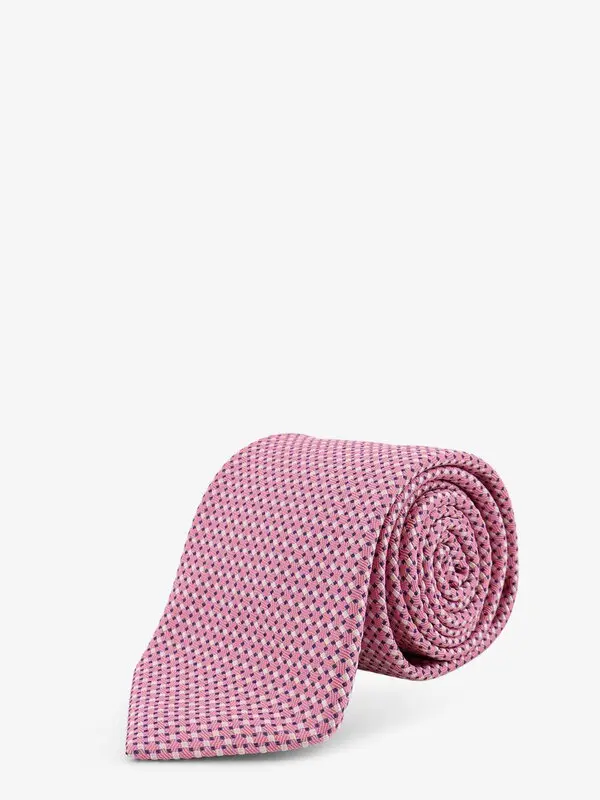NUGNES 1920 Silk Neck Tie - Pink