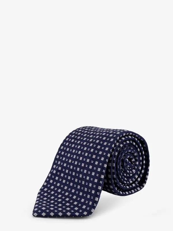 NUGNES 1920 Silk Neck Tie - Blue