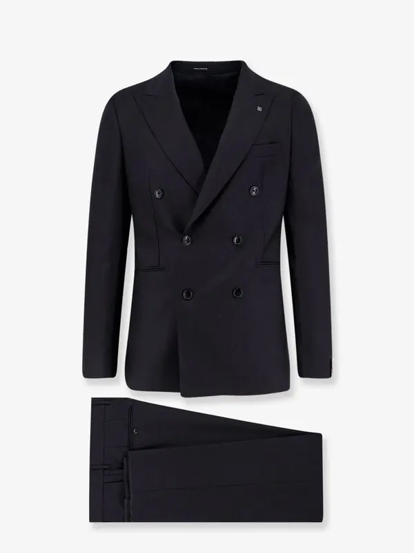Tagliatore Virgin Wool Suit - Grey
