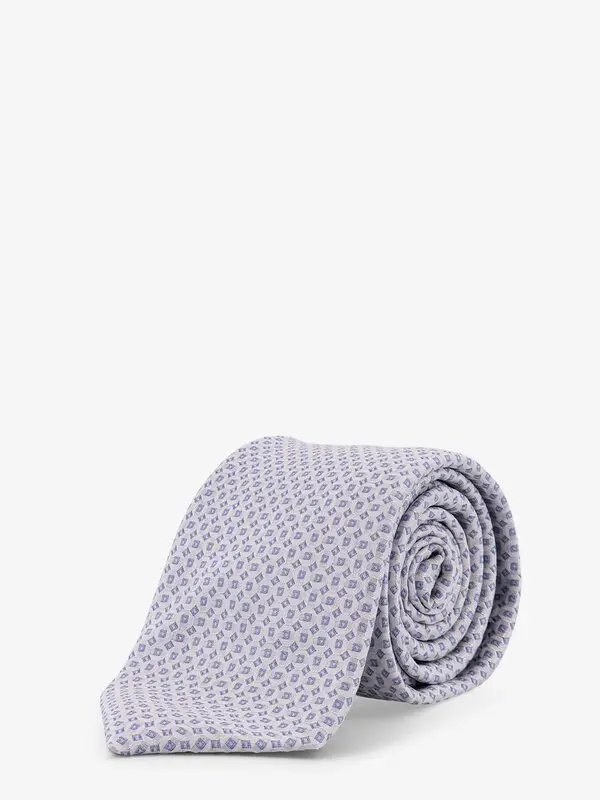 NUGNES 1920 Silk Neck Tie - Blue