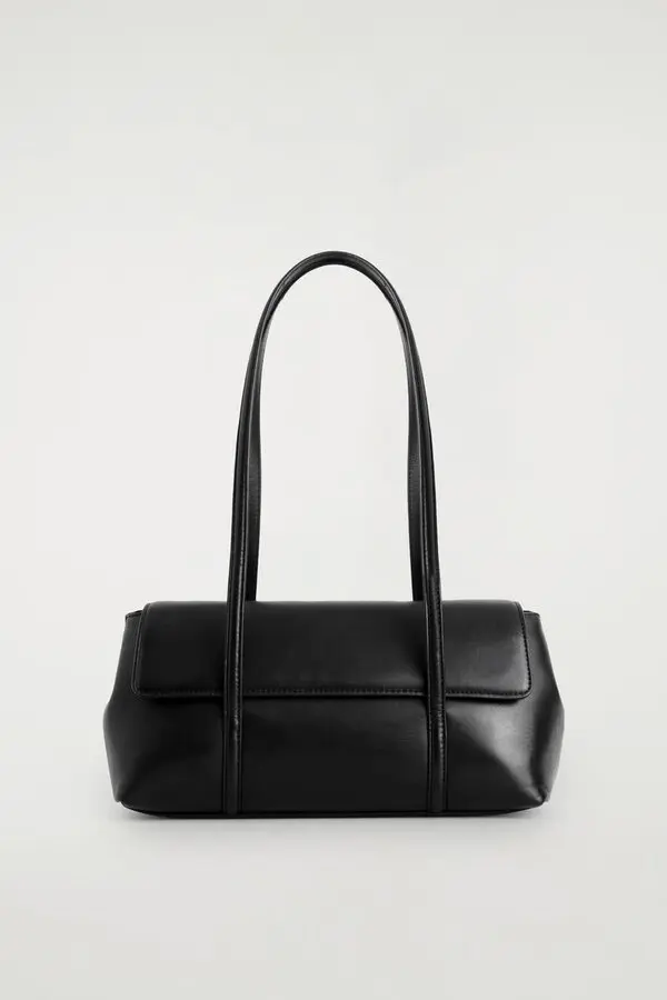 Cos Nouveau Leather Shoulder Bag