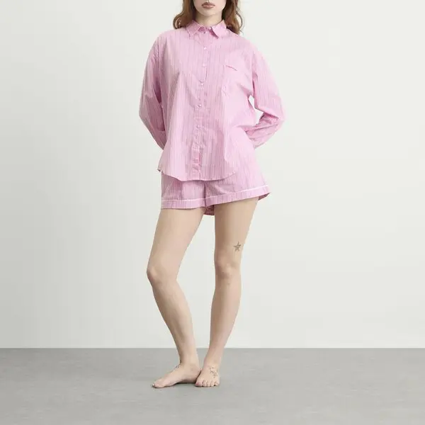 Calvin Klein Cotton Poplin Pyjama Set