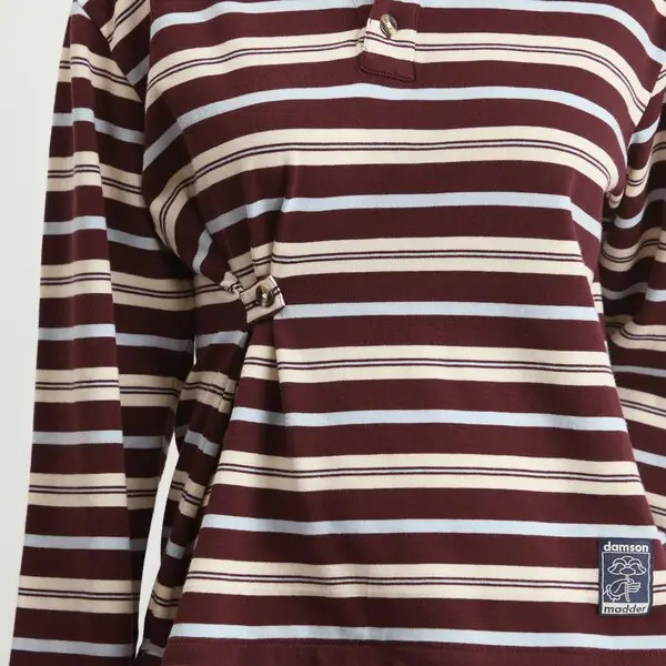 DAMSON MADDER Noah Cinch Layered Rugby Shirt