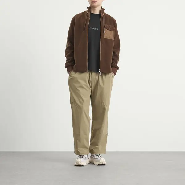 Moncler Teddy Fleece Zip-up Jacket