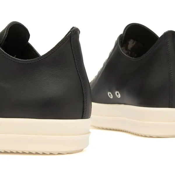 Rick Owens Leather Low Sneakers
