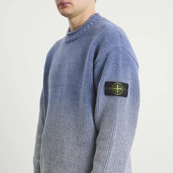 Stone Island Degrade Chenille Knit Jumper