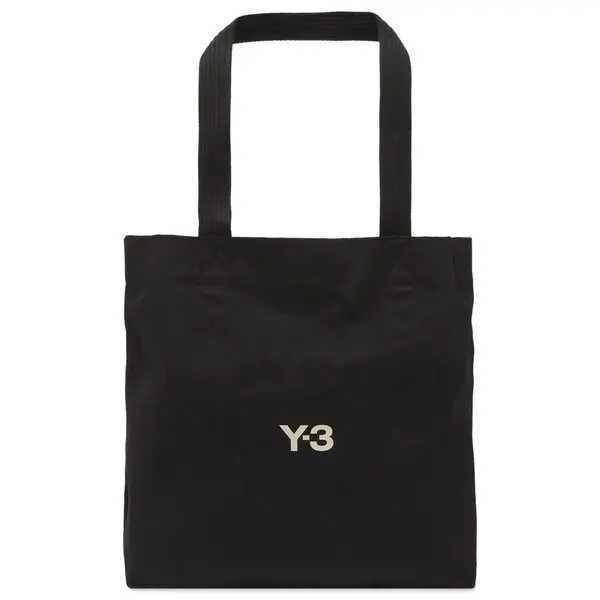 Y3 Canvas Tote Bag - Black