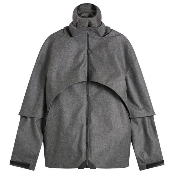 Nike X Nocta Code Flow Jacket - Grey Heather/dark Grey