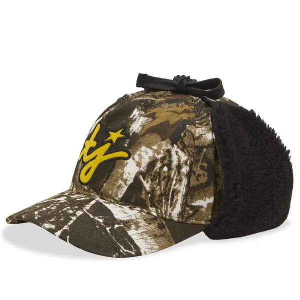 TWOJEYS Tj Initials Earflap Cap - Camo