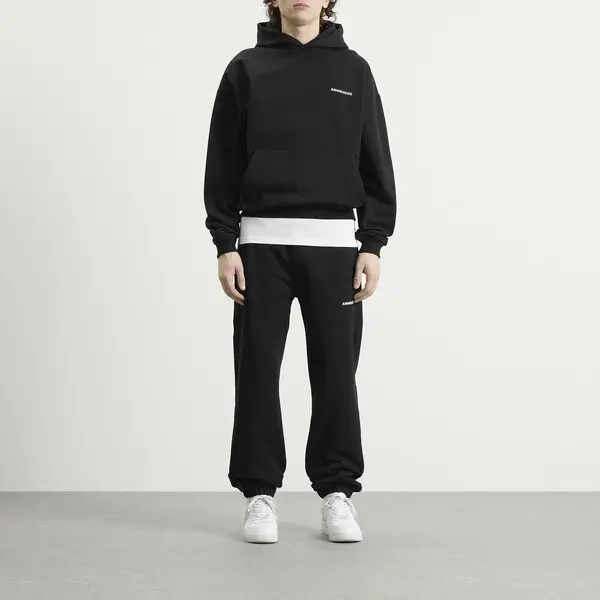ANNIE HOOD Mini Logo Hoodie
