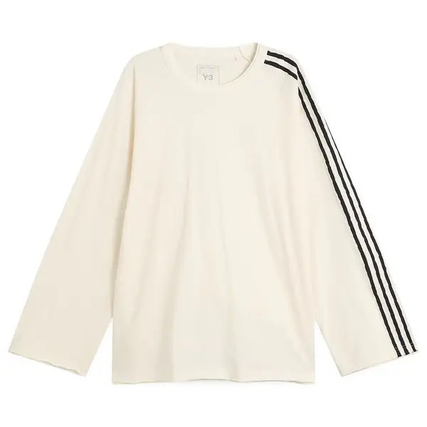 Y3 Distressed Long Sleeve T-shirt