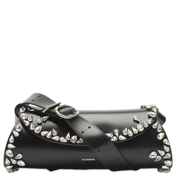 JIL SANDER Embellished Cannolo Handbag