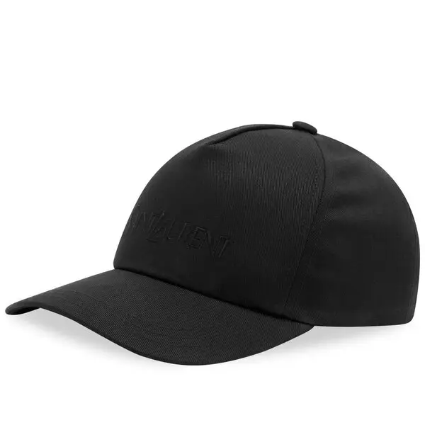 Saint Laurent Logo Cap - Black