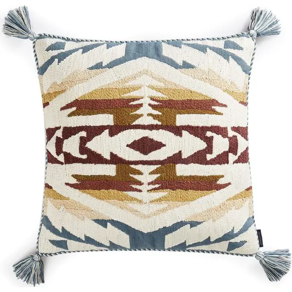 Pendleton Canyon Trail Accent Pillow - Dusty Blue