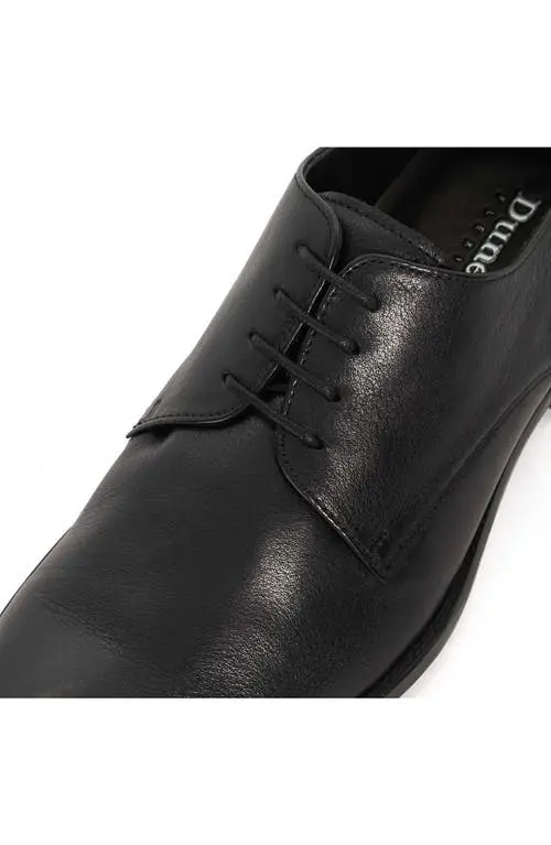 Dune London Leather Derby Lace-up Shoes - Black