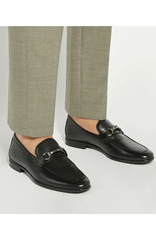 Dune London Seymore Flexi Bit Loafer - Black