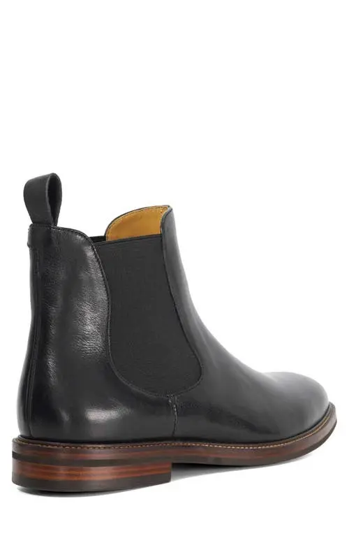 Dune London Maisen Plain Toe Chelsea Boot - Black