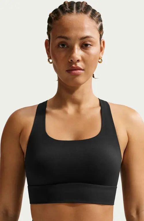 Nike Zenvy Light-support Sports Bra - 010 Black/col Gy