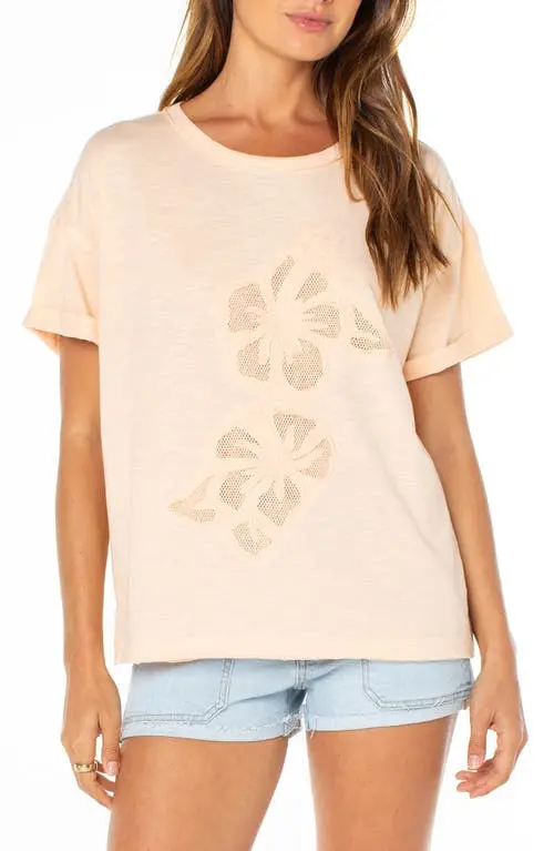 Roxy Sunset Sessions Graphic T-shirt - Tropical Peach