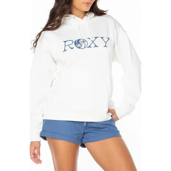 Roxy Graphic Hoodie - Cloud Dancer