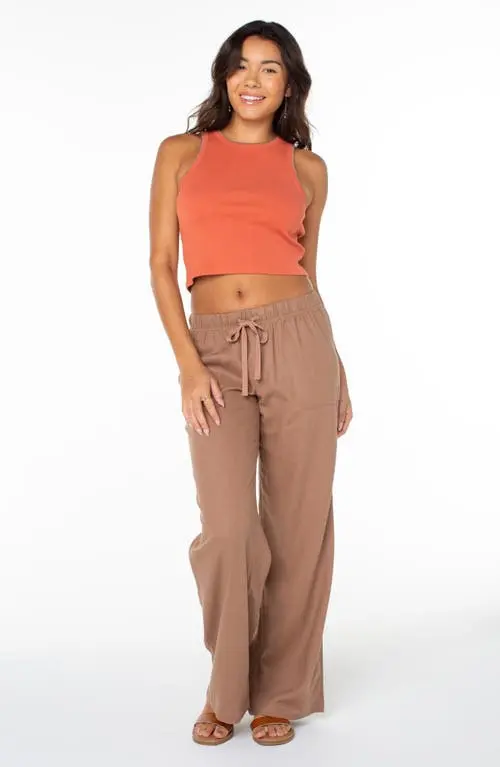 Roxy Lagoon Cover-up Pants - Brownie