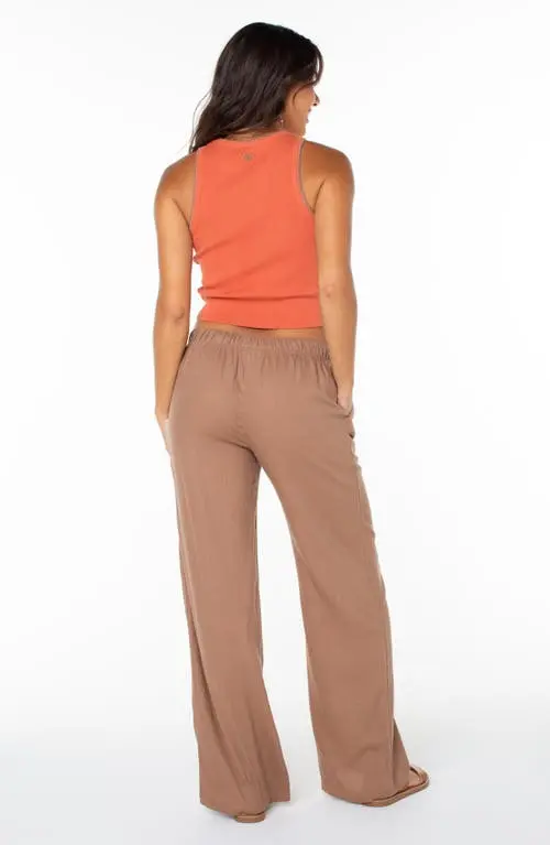 Roxy Lagoon Cover-up Pants - Brownie