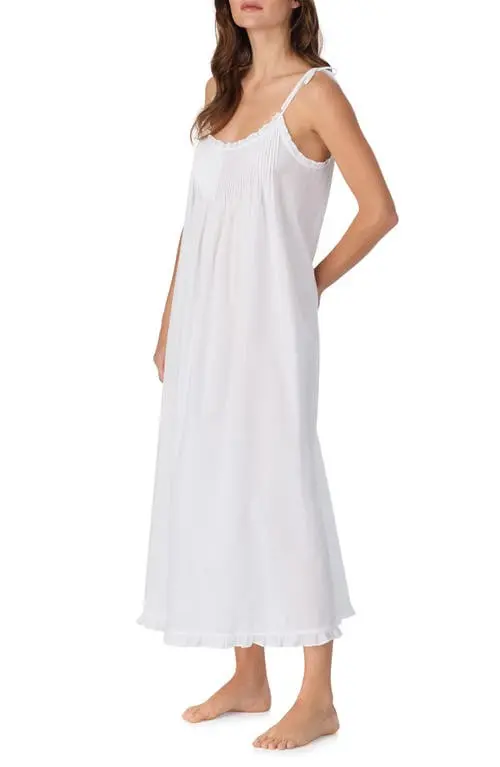 Eileen West Sleeveless Ruffle Trim Ballet Nightgown