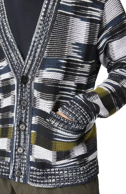 Missoni Cotton-blend Cardigan With Check Pattern