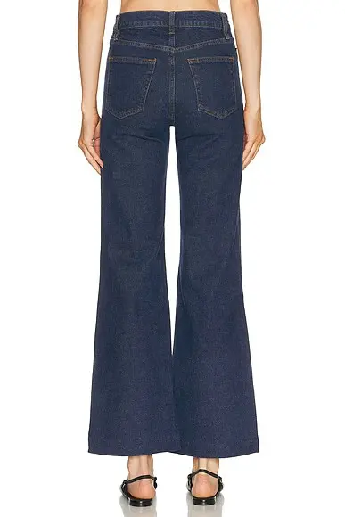 FRAME The Refined Wide Leg Jeans