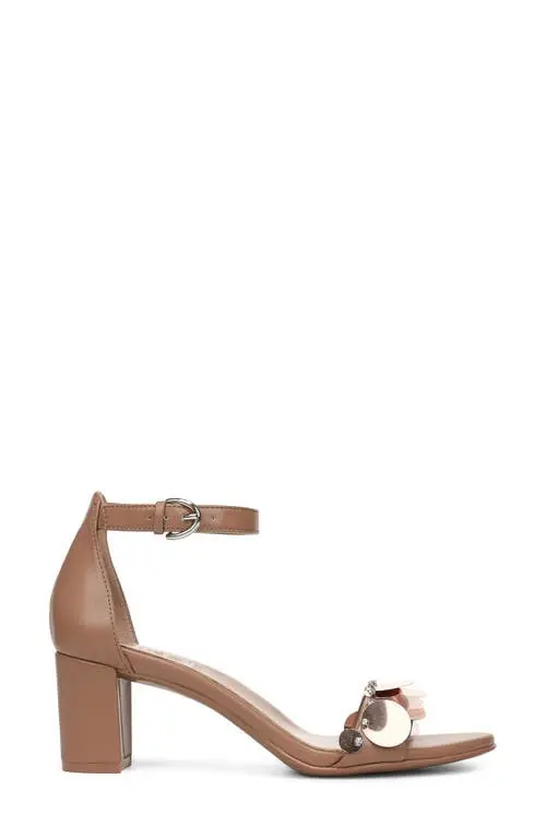 Naturalizer Vera Glow Ankle Strap Sandal - Cafe Beige