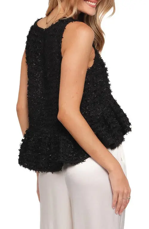 PETAL & PUP Meira Peplum Tank Top