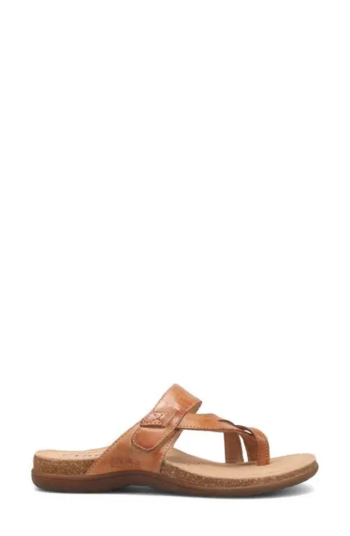 TAOS Perfect Toe Loop Sandal - Tan