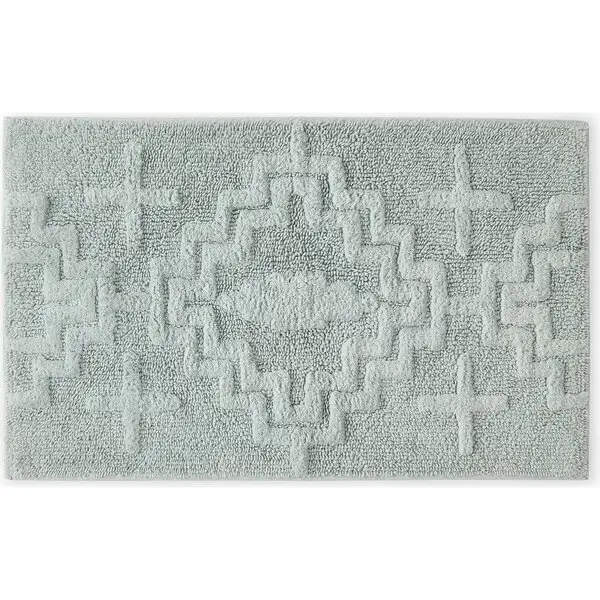 Pendleton Kiva Steps Bath Rug - Sky Gray