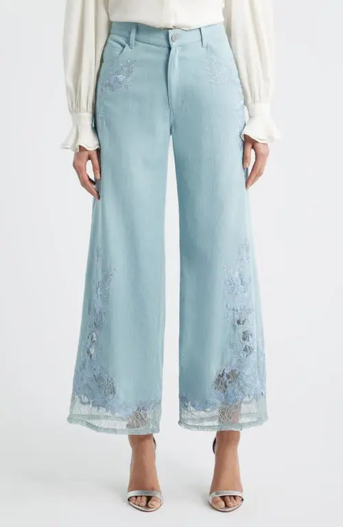 Kobi Halperin Adaline Embroidered Lace Jeans