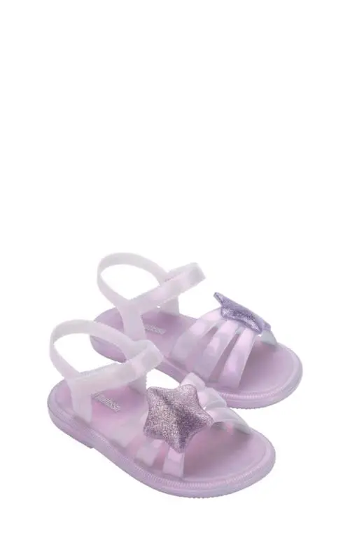 Melissa Hip Sky Sandal - Pearlish/glitter Purple