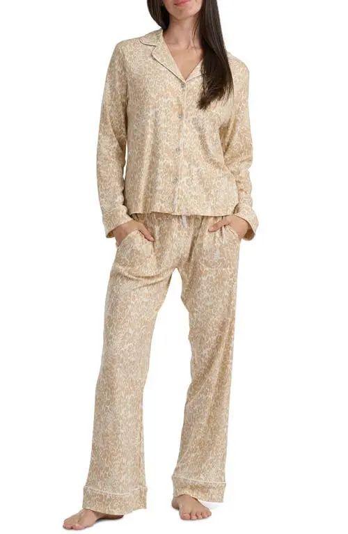 Splendid Knit Pajamas - Tonal Animal