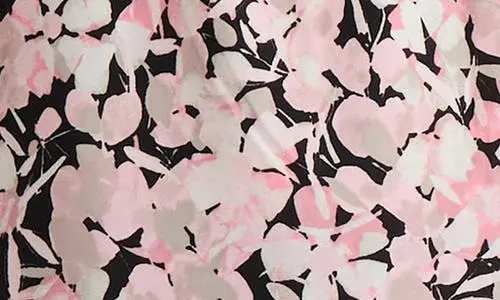 KASPER Floral Extended Shoulder Top
