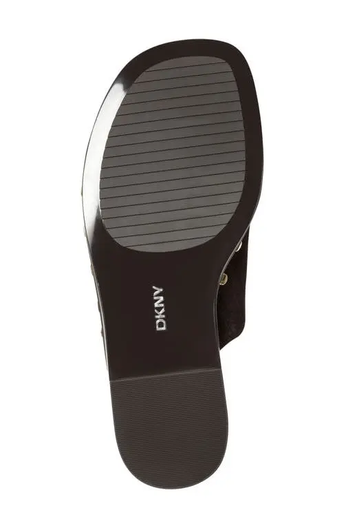 Dkny Colwyn Slide Sandal - Brown