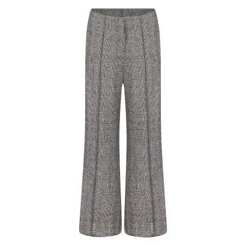 Anne Fontaine Trevise Plaid Trousers