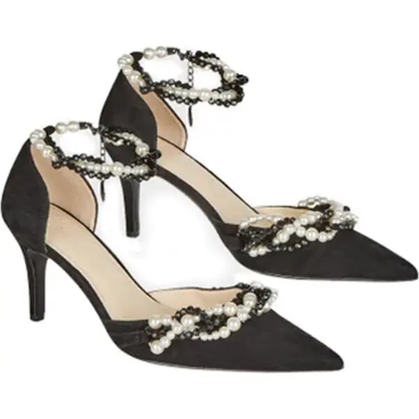 Anne Fontaine Lily Pearl Stiletto Heel