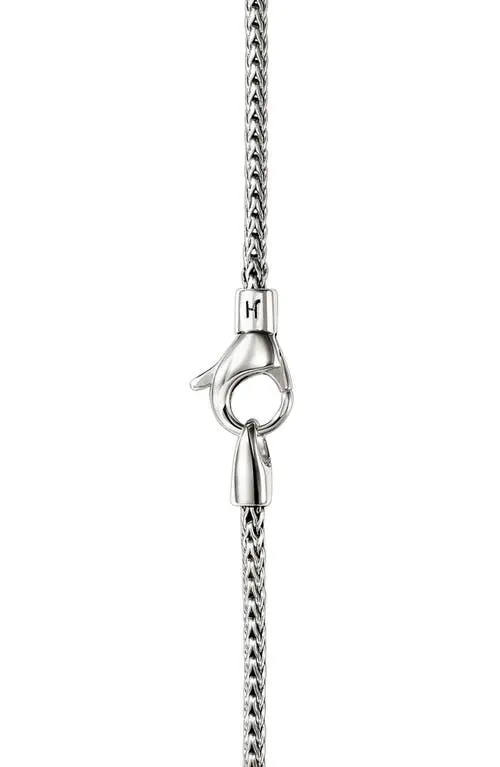John Hardy Essentials Heart Pavé Diamond Bracelet - Silver